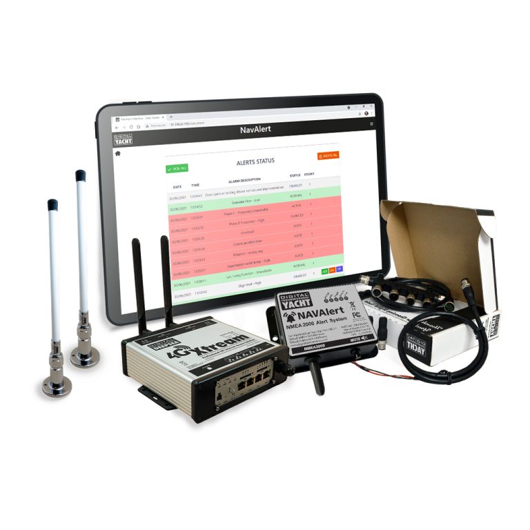 4G Router, NMEA Interface & Remote Monitoring - Digital Deep Sea