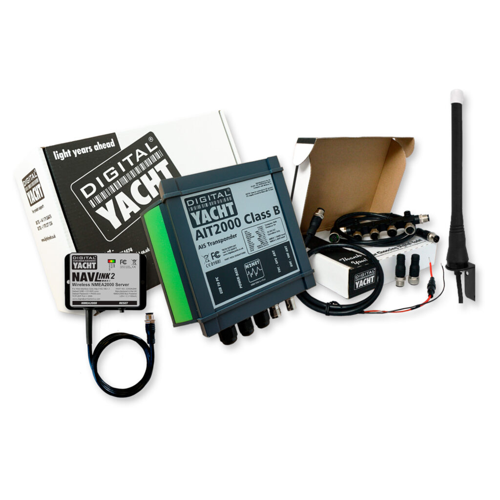 AIS Transponder with NMEA 2000 to WiFi Server - Digital Deep Sea